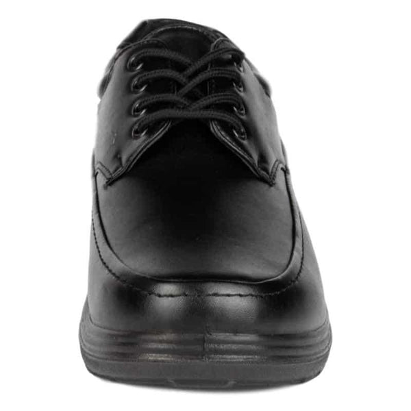 Mens Black Lace Up Casual Shoe